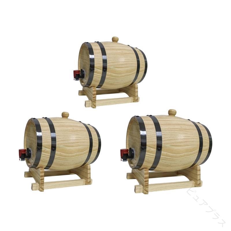 説明:【製品】：1L/1.5L/3Lオプションバレル。ホームバーレストランでの使用に最適です。【素材】: バレルの本体はパイン材で作られており、プレートはしっかりと密閉されており、漏れ防止と耐久性があります。注: 蛇口はPP素材です。【スタ...