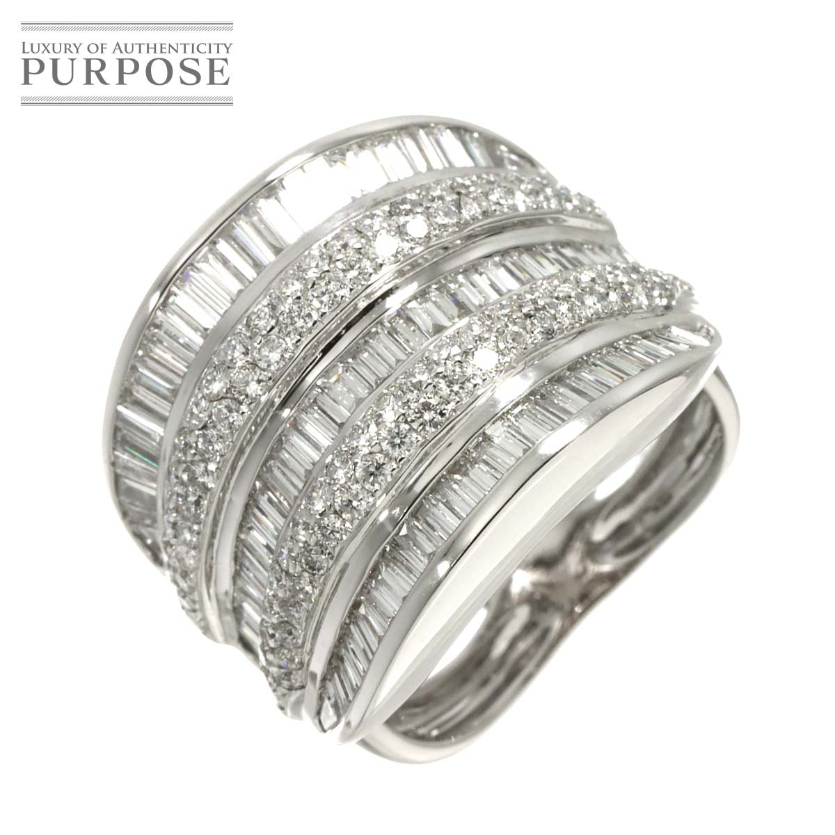 商品管理番号 : 90304564/X430STYLEダイヤを配した華やかなダイヤリングです。ダイヤの眩しい煌めきが指元を華やかに演出してくれます。SIZE13号【10〜16号までサイズ直し可能】最大幅18．3mm厚み6．3mm*大幅なサイ...