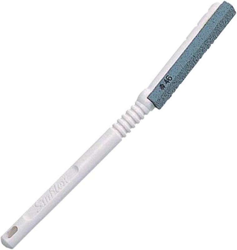 サンフレックス(samflex) ラバースティックヤスリ No.5802サイズ:185mm×10mm材質:SW材、ゴム系ゴム部サイズ:70mm長さ×10mm幅×6mm厚粒度:46