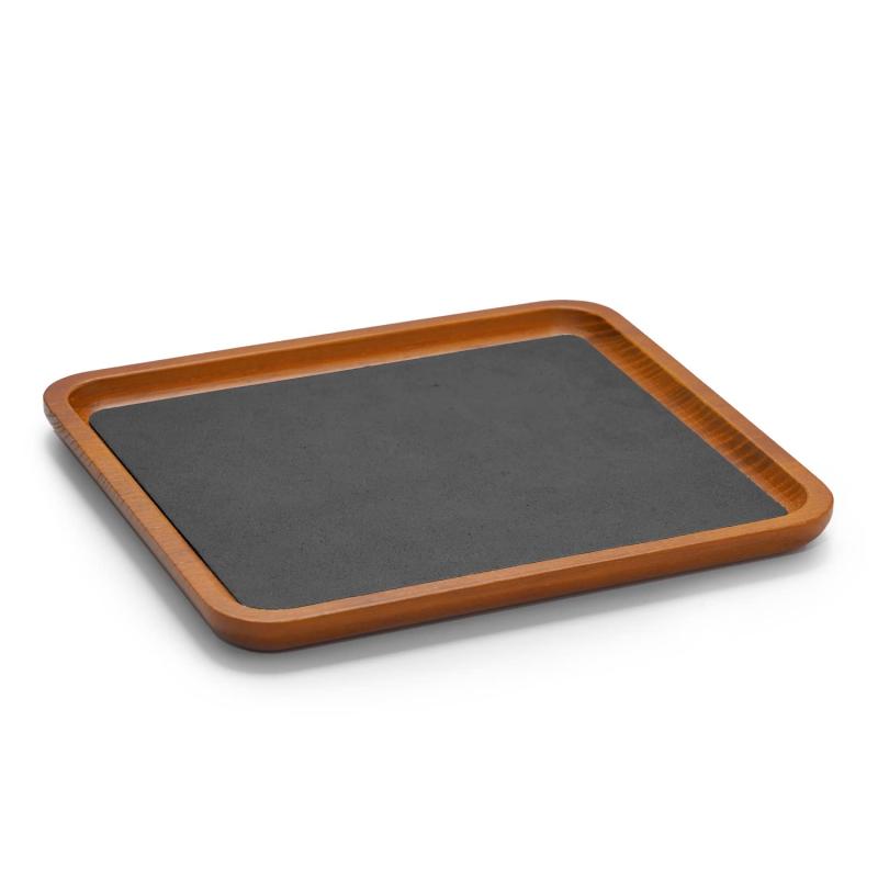 Woodten 木製ジュエリートレイジュエリー展示トレースタッカブルジュエリートレイ指輪 イヤリングトレイSM129SM130【仕様】ジュエリートレイの寸法：小さい：10 * 10 * 1.5cm、0.06kg。中くらい：18 * 10 *...