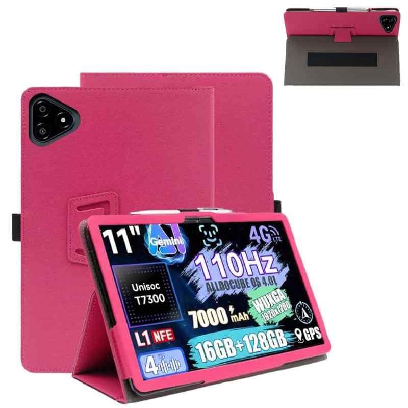For ALLDOCUBE iPlay 70E 2025ケース 【Vaele 】11インチ タブレット ケース 360°全面保護 二つ折りスタンド多視角調整 ペンホルダー付き 上質PUレザー キズ防止 軽量 全面保護ALLDOCUBE iP...