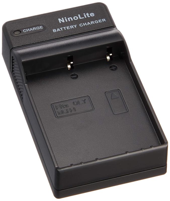 NinoLite USB型 充電器 BLH-1 BCH-1 E-M1 Mark II E-M1 Mark III 対応 バッテリー 用 チャージャー オリンパスカメラ対応 dc166_tkg対応バッテリー: OLYMPUS BLH-1対応 ...