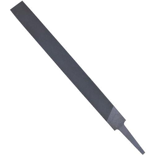 ツボサン 単目ヤスリ 平 300mm 中目 HI30012●ヤスリ目の種類：単目 (S-cut)