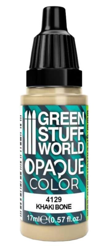 グリーンスタッフワールド オペークカラー カーキボーン 17ml 模型用塗料 GSWC-4129模型用塗料アクリル塗料非常に発色の良い不透明なカラーで、下地に対し高い隠ぺい力を持つことが特徴強い塗膜が必要なベースカラーの塗装や、高い隠ぺい力...