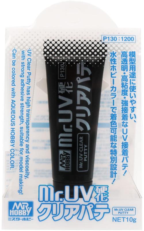 GSI クレオス(GSI Creos) GSIクレオス Mr.UV硬化クリアパテ 10ml 模型用素材 P130模型・ホビー・クラフトと多用途で使いやすい、高透明・高粘度・強接着なMr.UV硬化クリアパテです粘性があり厚みを持たせることが可...