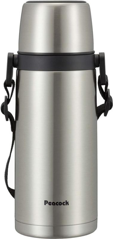 ピーコック魔法瓶工業(The-peacock) ピーコック 水筒 ステンレスボトル コップタイプ ステンレス 760ml ASJ-81XA シルバー真空二重魔法瓶構造コップタイプ保温効力: 76度以上(6時間)、保冷効力: 8度以下(6時間...