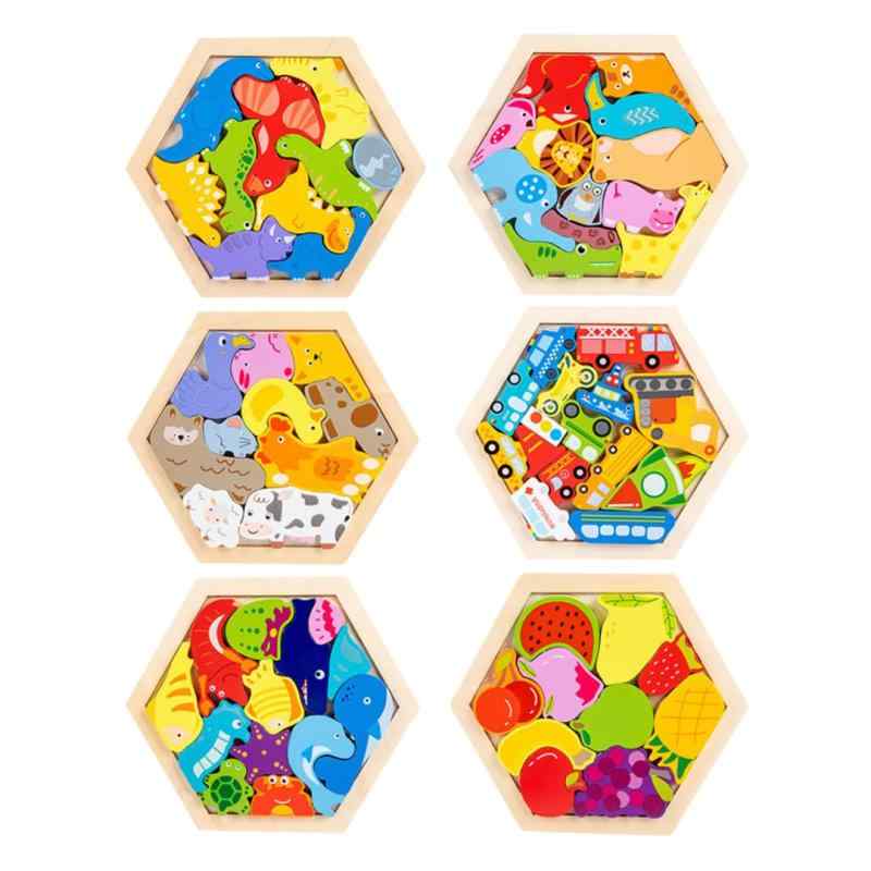 MaT store 木製パズル 動物 乗り物 くだもの パズル はめ込み 型 知恵 型合わせ 6個セット【木製パズル】おすすめの型はめパズルは動物、乗り物、車などの可愛いデザインです。ブロックは木で作られているので自然な感触を楽しめると同時...