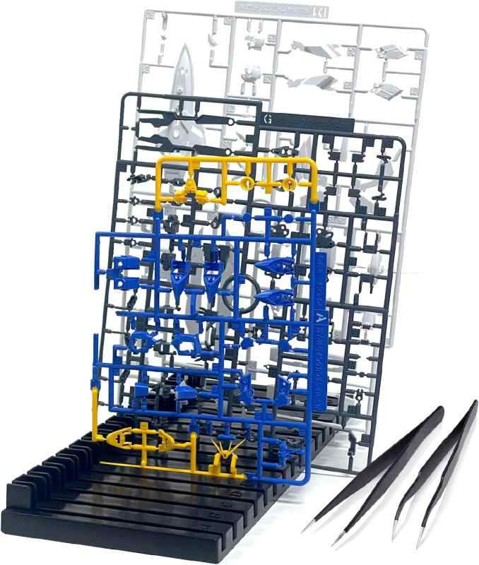 [Tmwinners] ガンプラ スタンド 平型/最大16枚立てかけ可能/フラット (溝4.5mm 長方形)