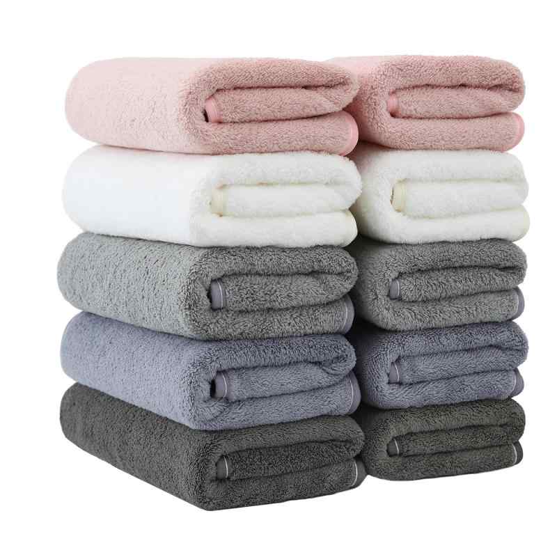 フェイスタオル マイクロファイバー 34×75cm 10枚セット ふわふわ 家庭用 タオル 吸水 速乾 通気 軽量肌に優しい タオルセット【フェイスタオル 10枚セット】材質：マイクロファイバー　・サイズ：約34×75cm ・カラー：ダーク...