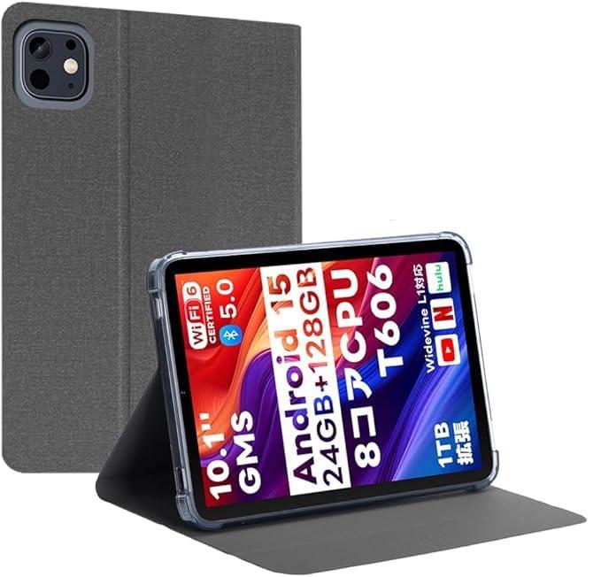 【FENUSL】対応Speiow T1ケース Speiow Android 15 タブレット2025初登場 保護ケース スタンド可能 薄型カバー スタンド可能 TPU保護カバー 軽量 多角度調整 全面型ほごスリーブ対応機種：Speiow T...