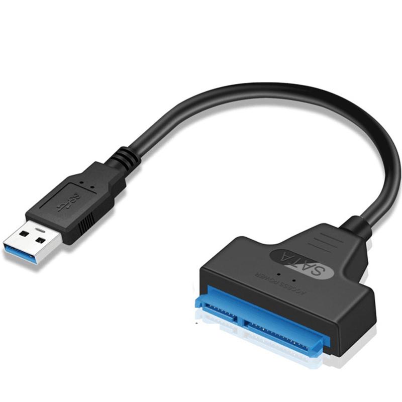 SATA USB3.0 変換アダプター SSD/HDD用 USB 2.5インチ for SATAケーブル5Gbps高速Windows/Mac OS対応 外付け 変換 コネクタ ハードディスク ポータブル(3.5インチのHDDは対応しておりま...