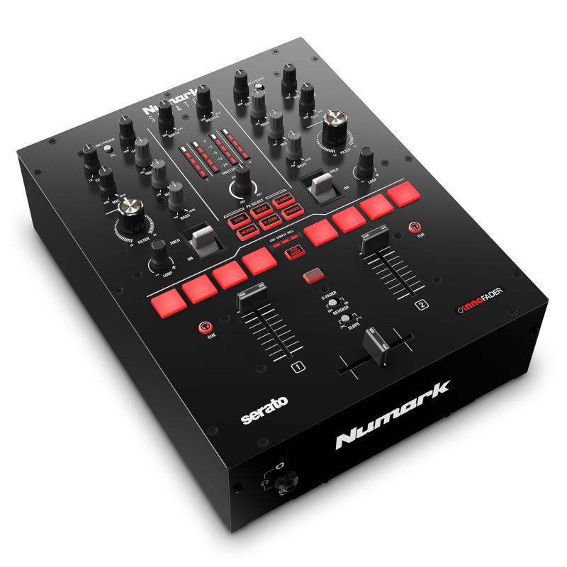 Numark DJミキサー スクラッチスタイル 2チャンネル Serato DJ Pro付属 DVSライセンス付属 Innofaderクロスフェーダー搭載 6つのダイレクトアクセスエフェクト 24ビットのサウンドクオリティ ニュー付属するソ...