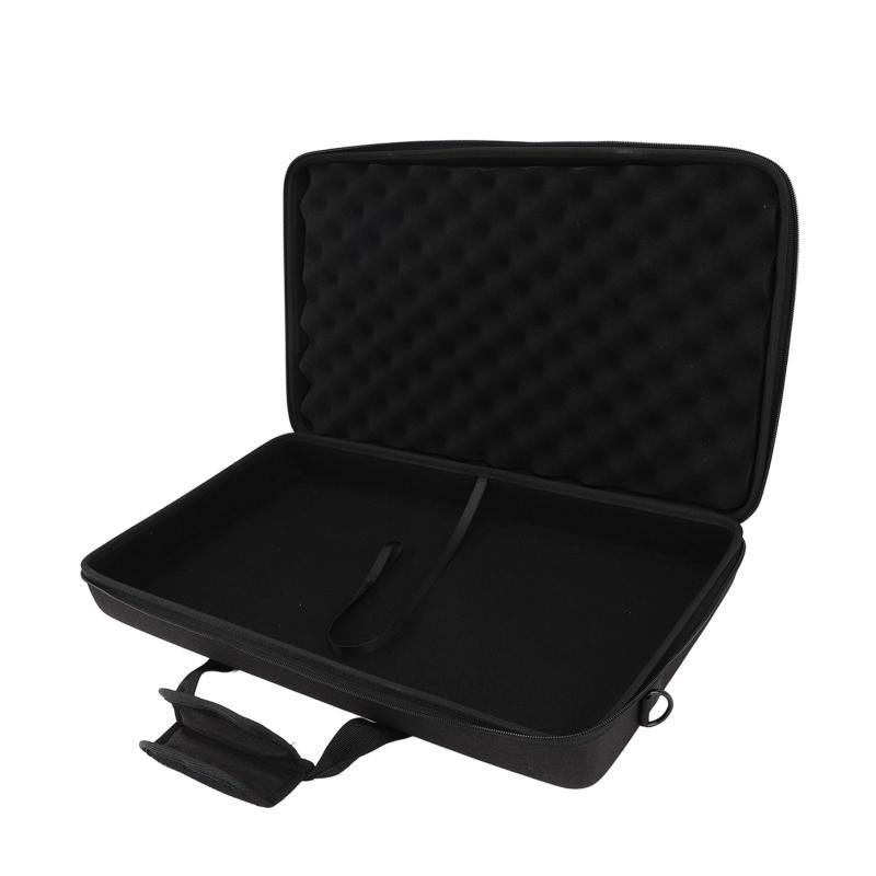 Luqeeg DJコントローラーケース、機器用DJバッグ衝撃吸収フォーム付き、ミキサー旅行ケース｜ミキサーバッグDDJ-FLX4 FLX2 DDJ-400 DDJ-SB2 DDJ-SB3 DDJ-REV1 2チャンネルコントローラー用適合：...