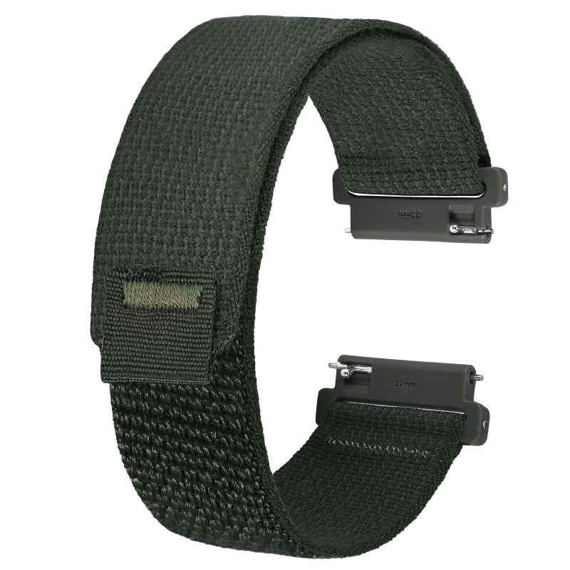 [BISONSTRAP] 男女兼用ナイロン時計バンド トレイル・ループナイロン腕時計バンド Quick Release 16mm 18mm 19mm 20mm 22mm交換ベルトサイズの選択：この時計バンドは標準的なラグ幅16mm、18mm...