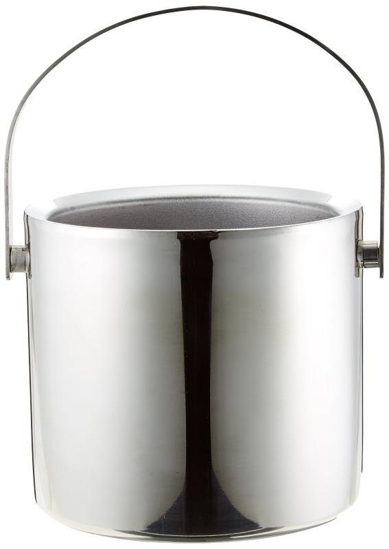 スリーアロー企画 NK二重アイスペール(トング付) ステンレス 日本 PAI62サイズ:直径×高さ(mm)140×125本体重量:558g素材・材質:ステンレス原産国:日本容量(L)1.0
