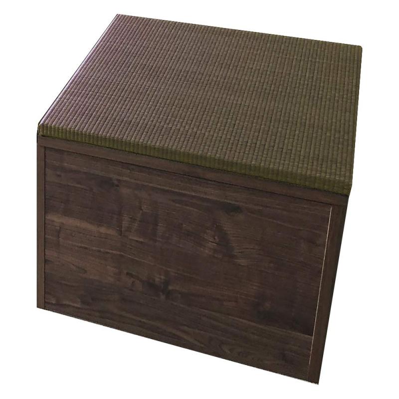 アルファタカバ アルファタカバ 畳ユニット 収納 ボックス(高さ40cmハイタイプブラウン)60cm×60cm ブラウン ブラウン[商品サイズ] 幅60cm×奥行60cm×高さ40cm日本製収納付き畳ユニット(組合自由)[製造国] 日本[対...