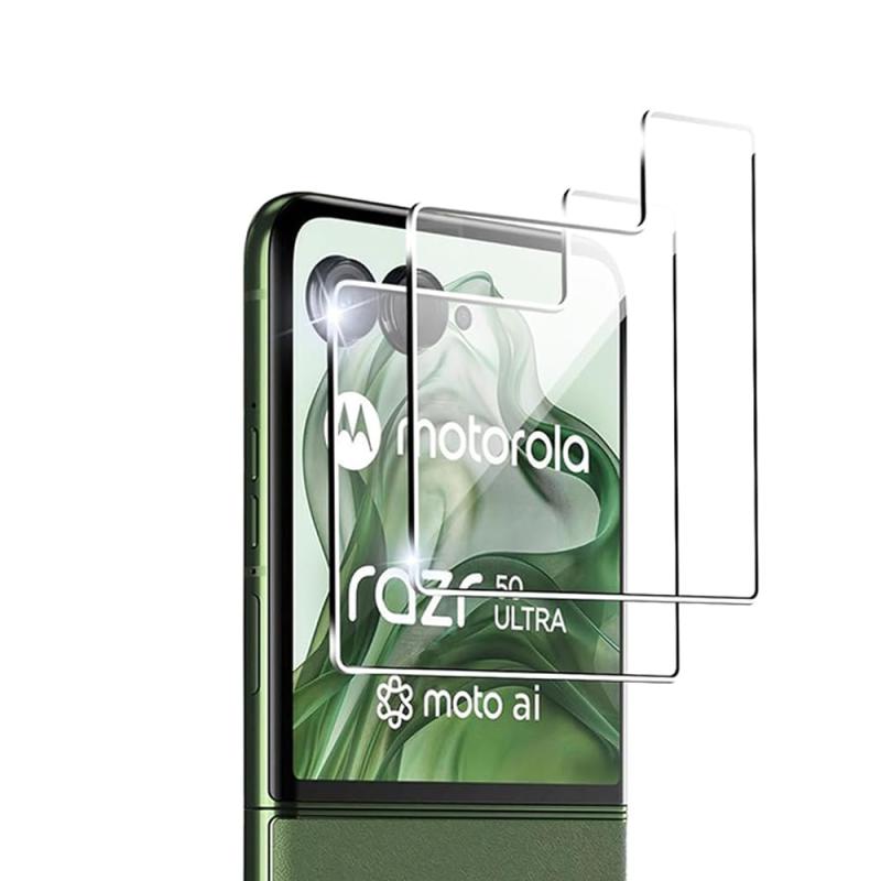 Gosento For MOTO Razr60 Ultra フィルム【2枚セット】2.5Dラウンドエッジ加工 日本旭硝子素材AGC 高透過率 MOTO Razr60 Ultra 強化ガラスフィルム 硬度9H MOTO Razr60 Ultr...