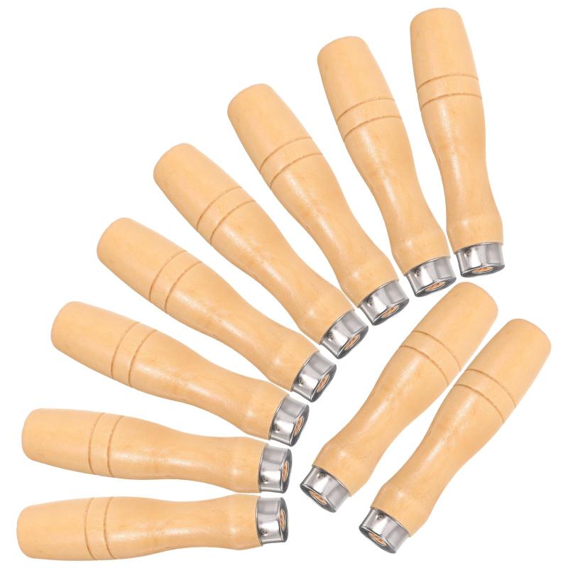 DOITOOL 10本 リング 工具 専門 工具 ヤスリ プロ ヤスリ 柄 木 ヤスリ 柄 木材 ヤスリ 柄 木製 柄 木製 柄 用 ヤスリ 柄 用 カット用 工具 ハンドル 用 工具 カラー: 高級素材で作られており、耐久性があります。ツ...