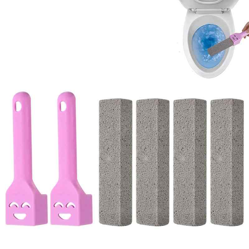 SHULLIN 6本セット 尿石撃退セット 軽石クリーニングストーン 尿石 除去 落とし 撃退 トイレ掃除 トイレクリーナー 軽石スティック ブラシ 黄ばみ落とし 黒ずみクリーナー 黄ばみとり 強力 水【高品質素材】浮石トイレクリーナーセッ...