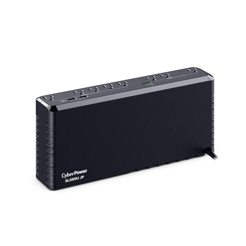 SL550UJP (CyberPower 無停電電源装置 550VA/330W 矩形波 常時商用)550VA/330W スリムブリック型　矩形波
