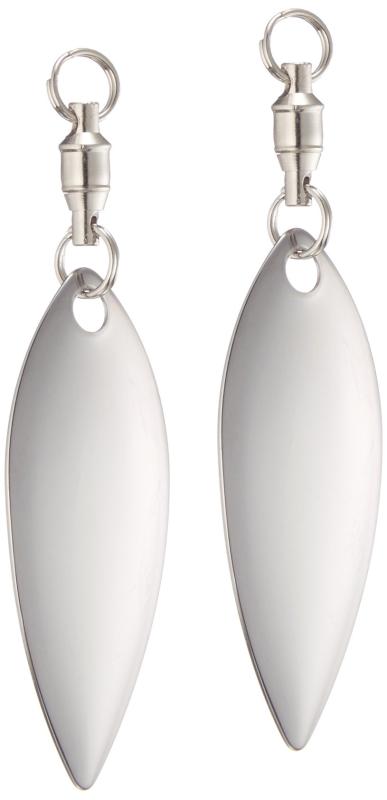 日本の部品屋 ブレード ウイロー No.3 BBスイベル付 SUS日本の部品屋 ウィロー No.3 BBスイベル付 ステンレス (ルアー自作)入数：2枚自重：1.43g材質：ステンレス製日本の部品屋 ルアー自作