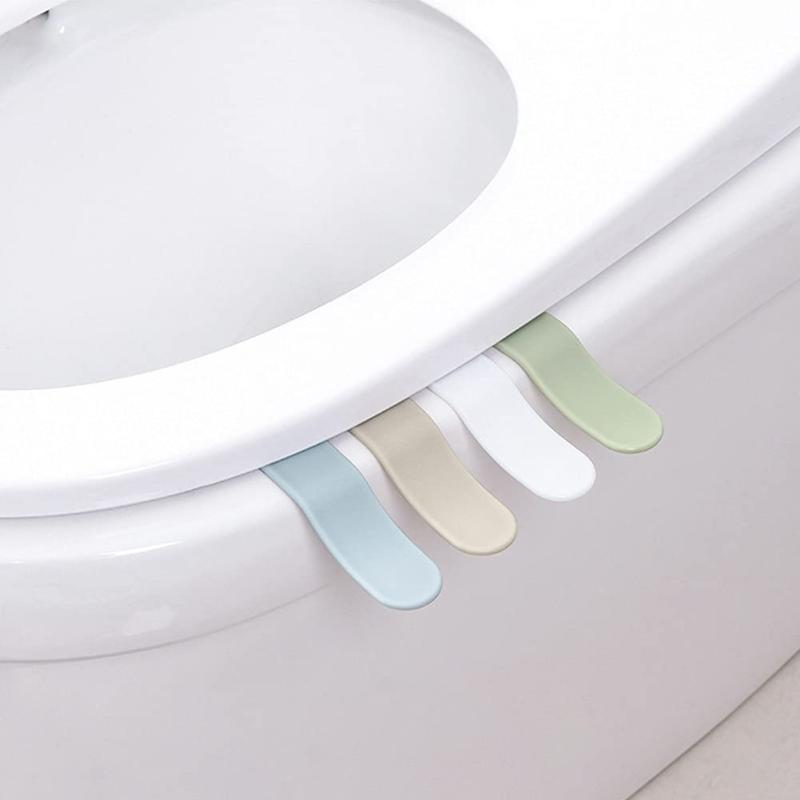 MinniLove 便座ハンドル 取っ手 緑葉っぱデザイン 浴室用品 細菌から遠ざける 手を汚さず便利 清潔で衛生的✿細菌の感染を最大限に減少する:直接便座に触れずに簡単に便座を上げられるので、衛生的で清潔、便利で気配りを感じる。✿アイデア...