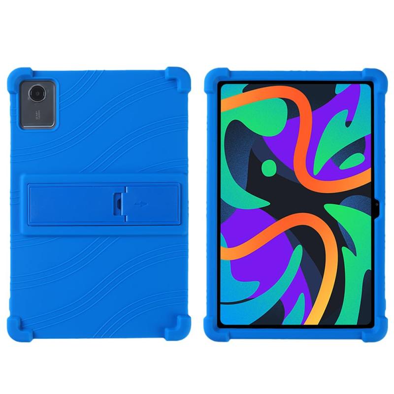 対応 NEC LAVIE Tab T11 T1155/HAS PC-T1155HAS 11インチ ケース カバー スタンド機能付き 耐衝撃 シリコンケース【材質】上質で耐久性に優れたシリコン素材、耐衝撃で放熱もしやすく、軽量かつ薄型で手触り...