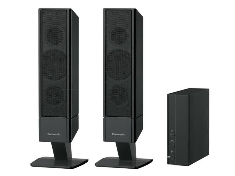 Panasonic テレビスピーカー ブラック SC-HTE1-Kタイプ：セパレートタイプ, チャンネル数：2ch, スピーカー構成：フロント(2), ワイヤレススピーカー：非対応DOLBYサラウンド：非対応, DTSサラウンド：非対応, ...