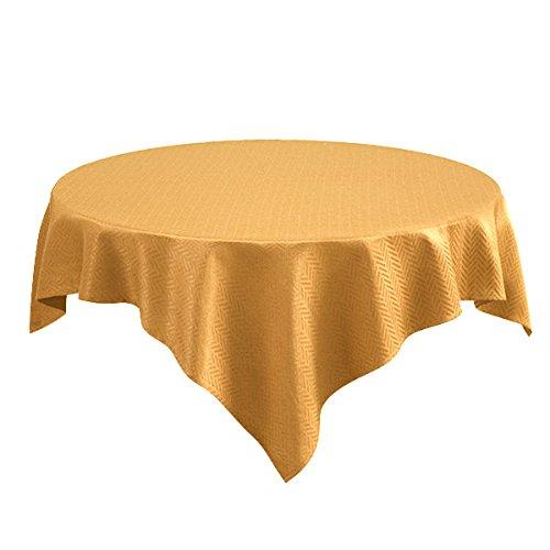 Cleib ヘリンボーン柄 撥水加工 テーブルクロス 約90x90cm イエロー FS006サイズ:90x90cm本体重量:0.3kg素材・材質:ポリエステル50%綿50%特性:撥水加工カラー:イエロー