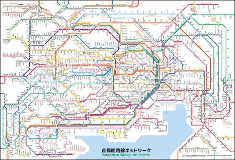 ビバリー ジグソーパズル 首都圏路線ネットワーク 1000ピース（49×72cm) 1000-019外出前にルートをチェックとっても便利な鐵道路線図2023年春の開業・駅名変更に対応しております。(C)2023株式会社地理情報開発