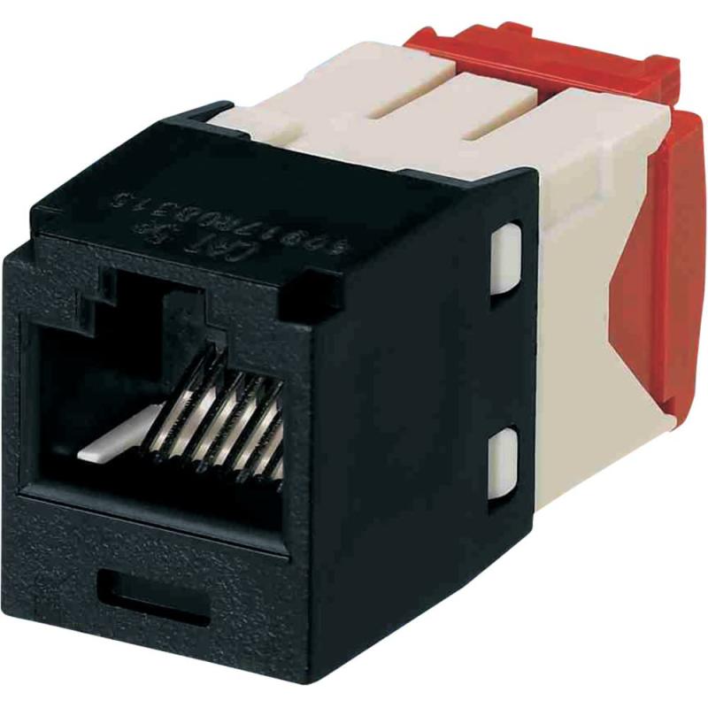 パンドウイットコーポレーション カテゴリ5E RJ45モジュラージャック UTP TGタイプ 黒 CJ5E88TGBL入数:1個色:黒