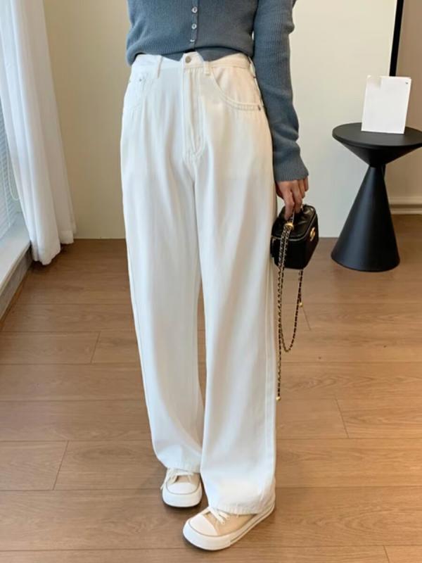 ・カテゴリ: デニムパンツ・主な素材: 綿 50%以上70%未満、ポリエステル 30%以下・スタイル: きれいめ通勤、コンフォートカジュアル・パンツ形状: ブーツカット、ストレート・パンツ丈: ロングパンツ・ウエスト: ハイウエスト・生地の...