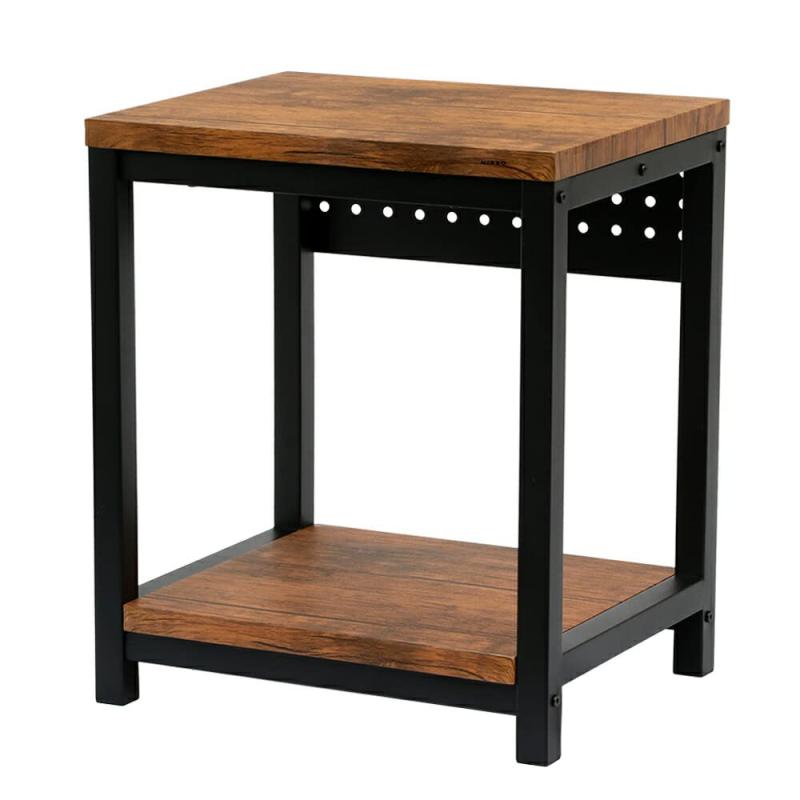 ニッソー 水槽台 ウッドデコスタンド 460スチールとMDFの組み合わせインテリアによく合い、リビングでアクアリウムを楽しむ場合、特にオススメです。上段と下段で耐荷重が異なりますので、使い分けてご使用ください。