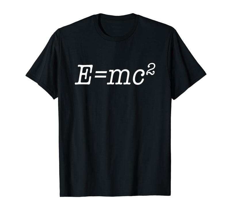 E=mc2 理論または相対性理論 Tシャツe=mc2、二乗、理論または相対性理論