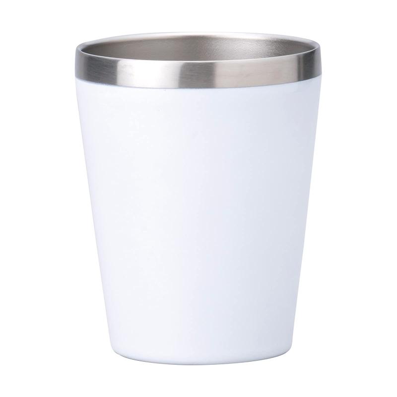 小倉陶器 真空断熱 ステンレスタンブラー 360ml 保温 保冷 二重構造 コンビニコーヒーカップ マグ (ホワイト) 約φ8.5×h10.7cmサイズ：約φ8.5 H10.7