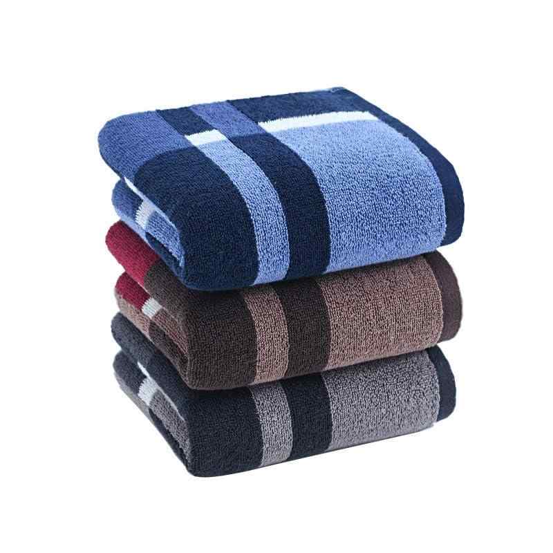 GRACE フェイスタオル 3枚セット 3カラー 74X34cm チェック柄 コットン 純綿 吸水力 高級 ホテル仕様 色落ちしにくい ギフトタオル [並行輸入品]肌にやさしい100％新疆長綿を使用した、高品質なフェイスタオルです。 柔らか...