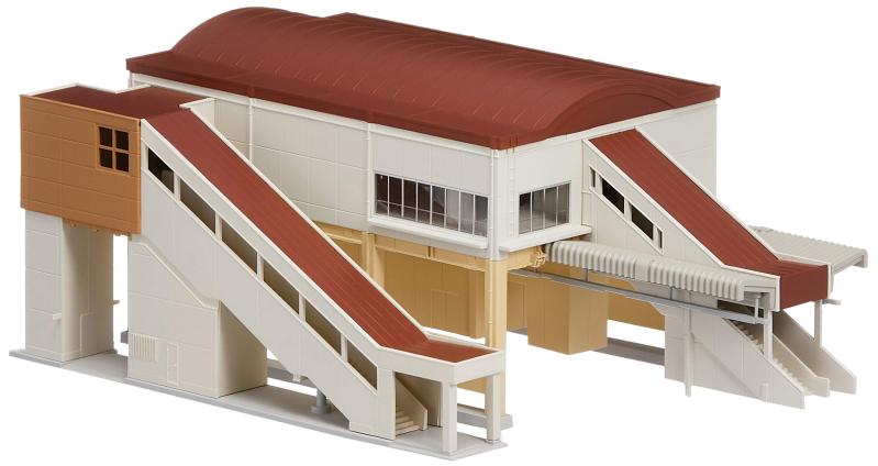 KATO Nゲージ 近郊形橋上駅舎 23-122本体が遮光性のある材料へと変更になります。