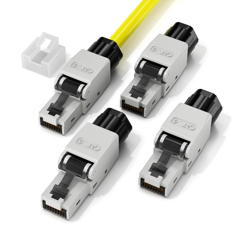LEENUE CAT6 RJ45コネクター 工具不要