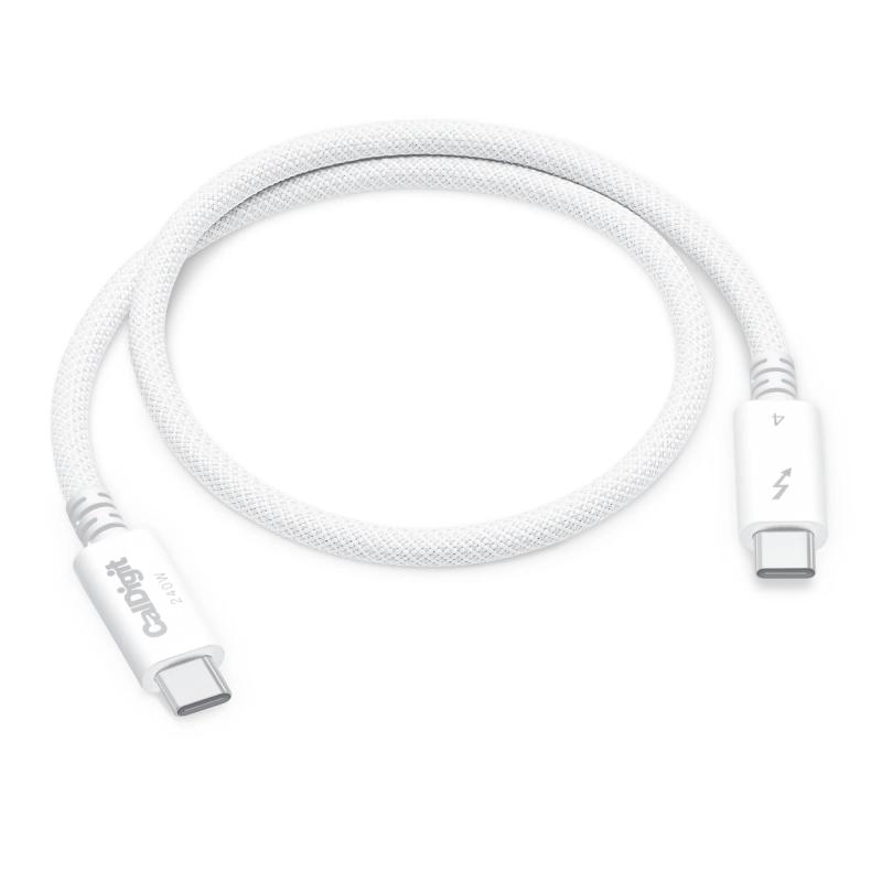 CalDigit Thunderbolt 3/4 Cable究極のパフォーマンス - 40Gb/秒で、Thunderbolt 4 / USB 4のスループットを最大化します。 安定した高帯域幅接続を必要とするユーザーに最適です。 Thund...