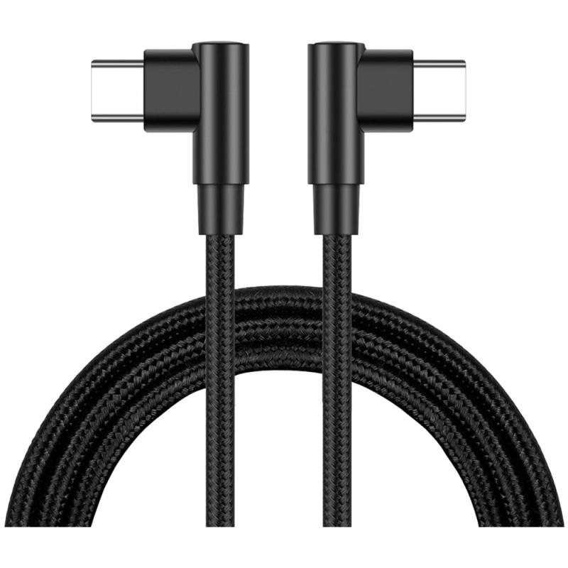 KOYOKOMA USB Type-C ケーブル 両側 L字型 PD対応 Type-C to C MAX 3A USB C タイプ C 急速充電 データ転送 スマートフォン タブレットスマートフォンやタブレットを充電することができるUSB ...