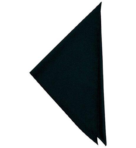 SEVEN UNIFORM 三角巾 黒 JY4933-9外寸 :横幅1050×中心丈520mm製品重量:40g材質:ポプリン・ポリエステル75%・綿25%