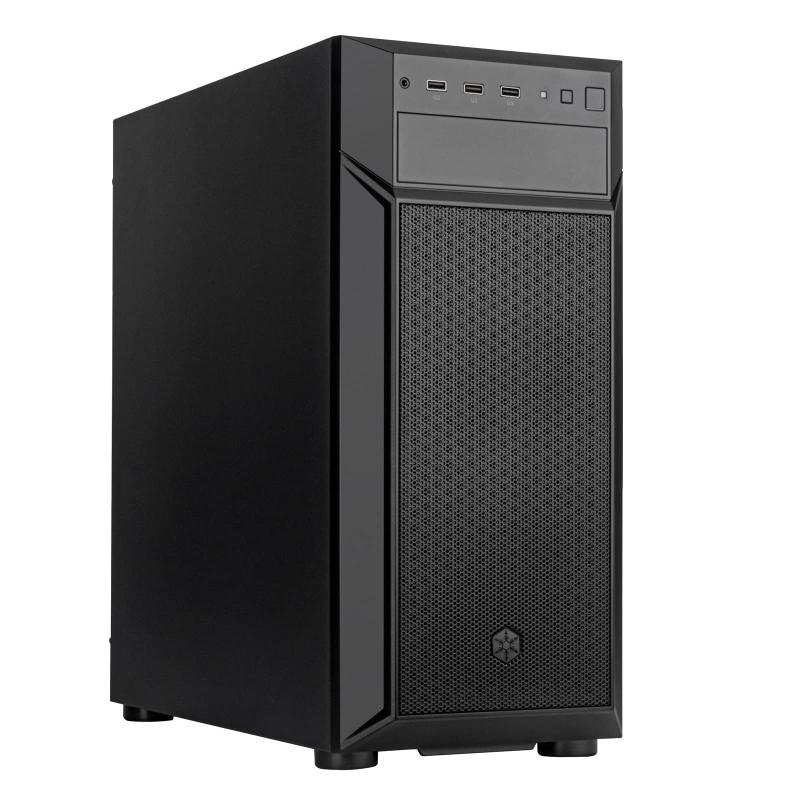 SilverStone FARAシリーズ ハードウェア互換性を備えた高エアフローATXケース SST-FA513-B-C大型通気孔メッシュフロントパネル設計の控えめなデザイン280mmラジエーター対応の優れた冷却性能5.25"、3...
