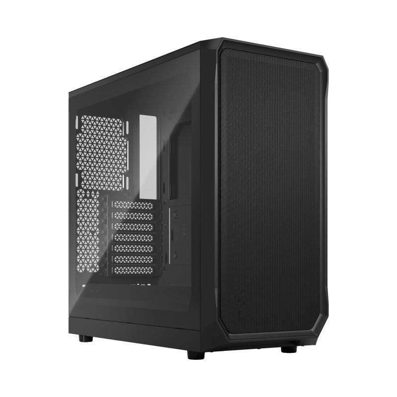 Fractal Design Focus 2 Black TG Clear Tint エアフロー重視 強化ガラスパネル採用 ATX PCケース FD-C-FOC2A-01 CS8052CS8052 日本正規製品 2年360mmサイズのラジエ...