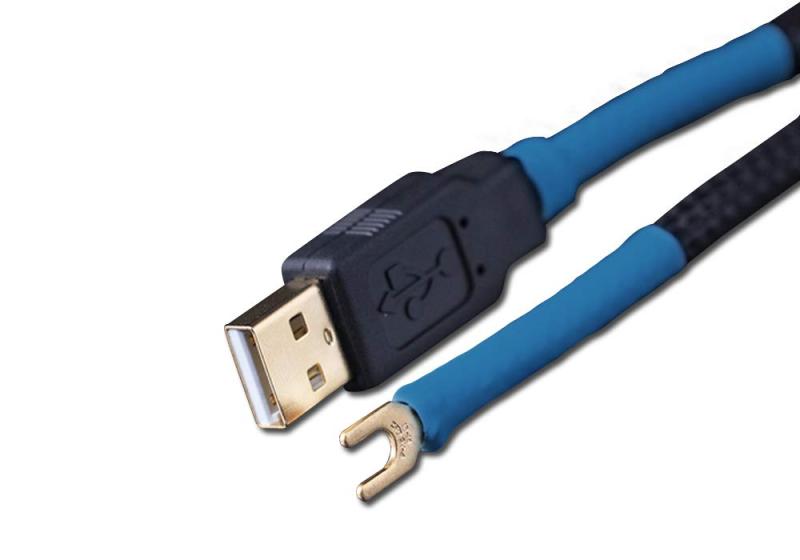 KOJO TECHNOLOGY Clone2UA アースケーブル 1.2m USB TYPE A-Y型端子 M4推奨Clone2の片側USB TypeAモデル。 接続用USBプラグには、ハウジングおよび端子に酸化を防ぐ信頼性高い金メッキを採用。