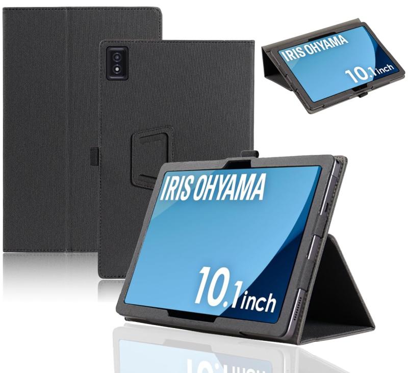 For LUCA TE104M4V1-B ケース 保護カバー【ZENGZOUZ】アイリスオーヤマ(IRIS OHYAMA) タブレット 10.1インチ ケース 角度調整 カバー 軽量 磁気吸引 ペン収納可能 擦り傷防止 手触りが良い LUC...