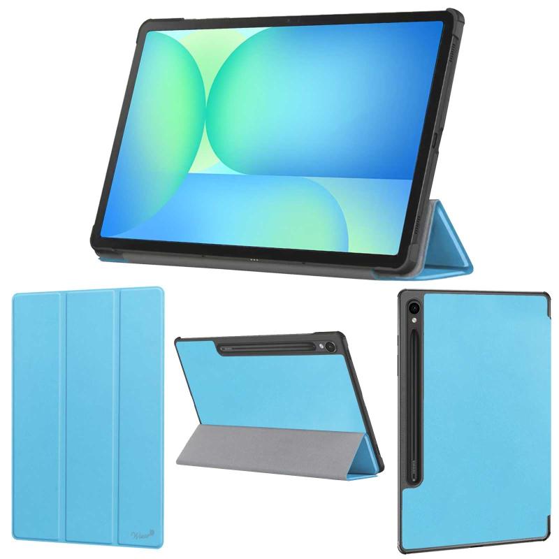 wisers Galaxy Tab S10 FE S9 FE タブレットケース 10.9インチ 対応 (保護フィルム 付き/スリムタイプ) タブレットカバー 2025 新型