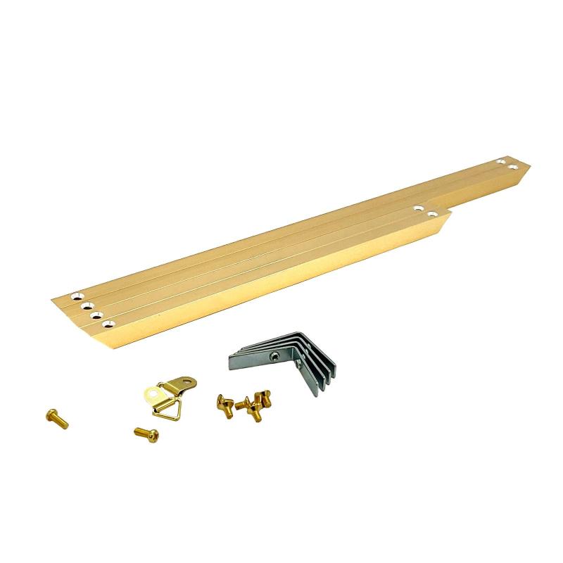 アイピーエス(IPS) アルミフレーム E型 7mm ライトゴールド A3 ポスターフレーム 額縁ライトゴールド色 A3サイズ 297×420mm 仕様:アルミフレーム 7mm用 金具セット付アルミフレームと金具セットのみの販売となります。...