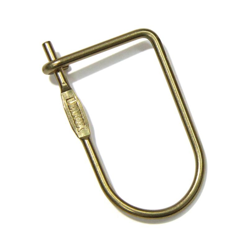 LIXTICK Brass Keyring (ブラスキーリング) 全5色国内の真鍮メーカーにて製作された、シンプルすぎるキーリング(カラビナ)です。キーホルダーとして、カラビナとして、鍵に丸カン要らずで最大30本もの鍵を通して使えます。お持...