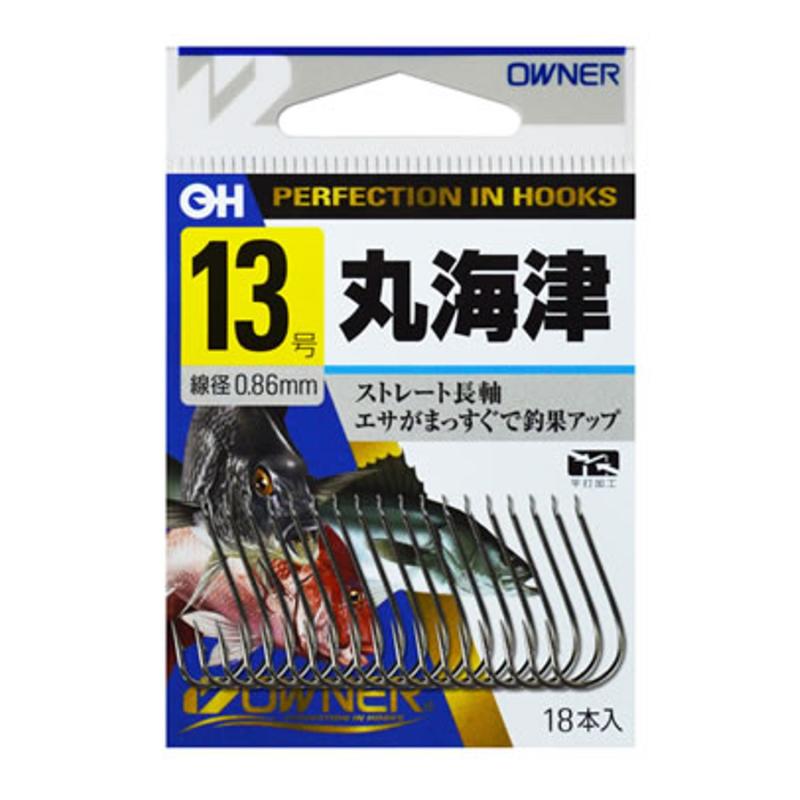 OWNER(オーナー) バラ 丸海津 8号形態：バラ針号数：8号魚種：フグ/メバル　カサゴ　ソイ