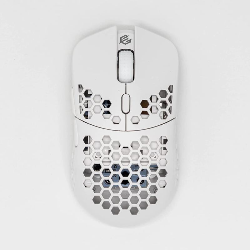 GWolves Hati HTS ACE ゲーミングマウス ワイヤレス 軽量 無線 Hati S ホワイト革新的な2.4GHz通信技術で1ms未満の応答時間を実現したG-Wolves Hati-smallマウス。ハイブリッド、クローグリップ...